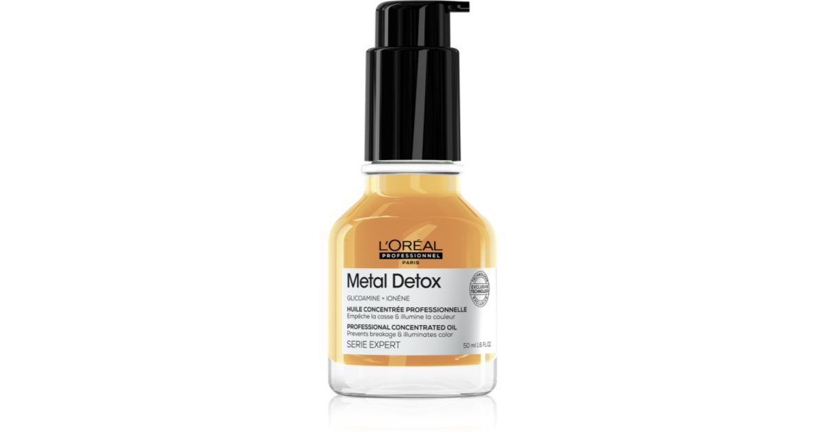 L’Oréal Professionnel Serie Expert Metal DX nourishing hair oil to ...