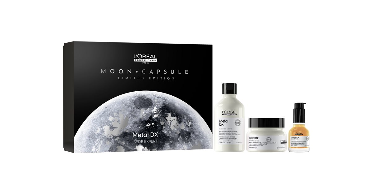 L’Oréal Professionnel Serie Expert Metal DX gift set (to treat hair ...