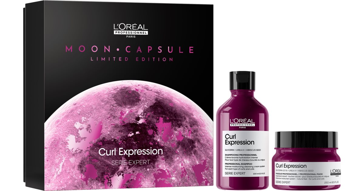 L’Oréal Professionnel Serie Expert Curl Expression set for wavy and ...