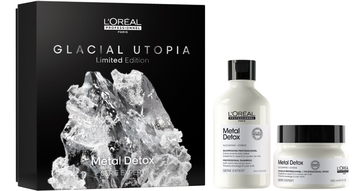 L’Oréal Professionnel Serie Expert Metal Detox Gift Set (for damaged ...