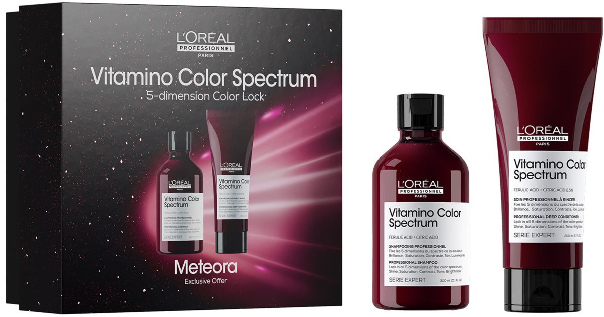 L’Oréal Professionnel Serie Expert Vitamino Color Spectrum Gift Set for ...