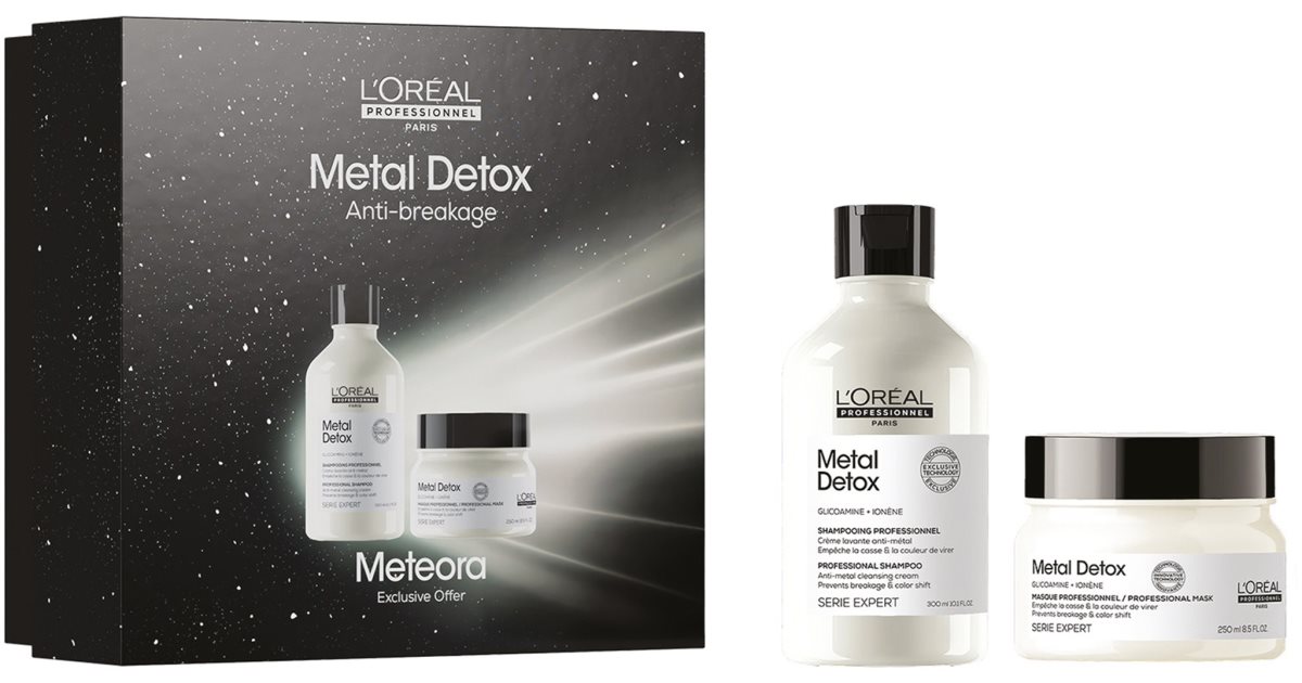 L’Oréal Professionnel Serie Expert Metal Detox coffret para cabelo ...