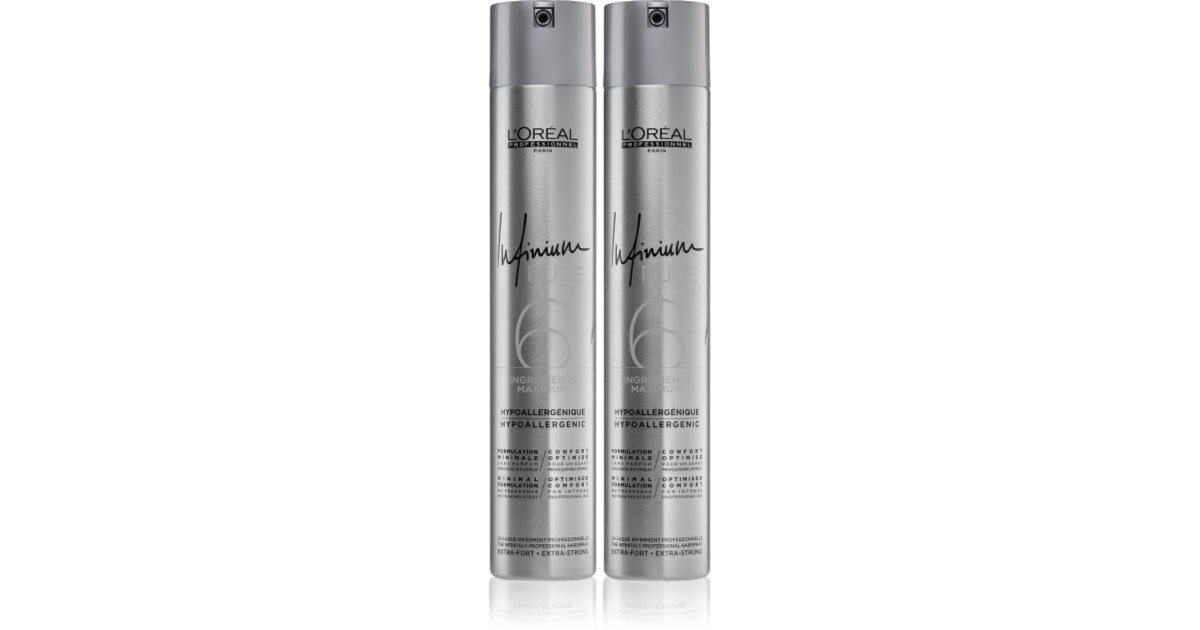L’Oréal Professionnel Infinium Pure vorteilhafte Packung (für Fixation ...