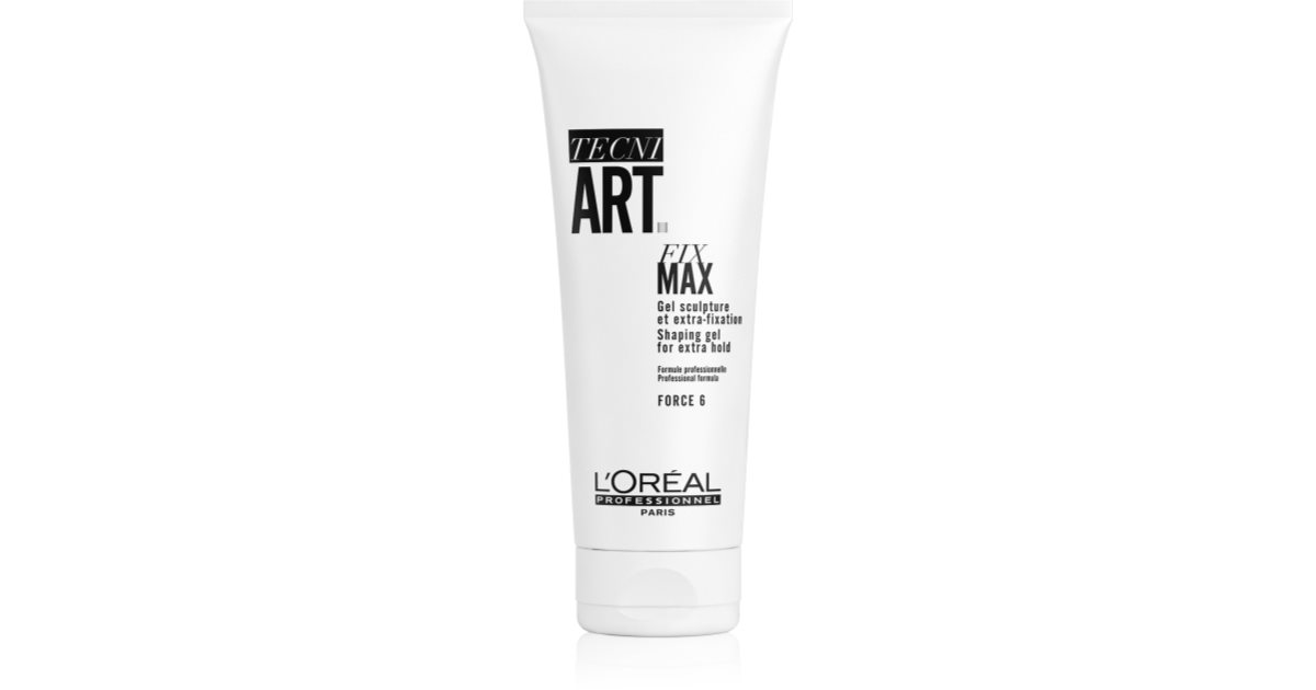 L’Oréal Professionnel Tecni.Art Fix Max Hair Gel with Strong Hold ...