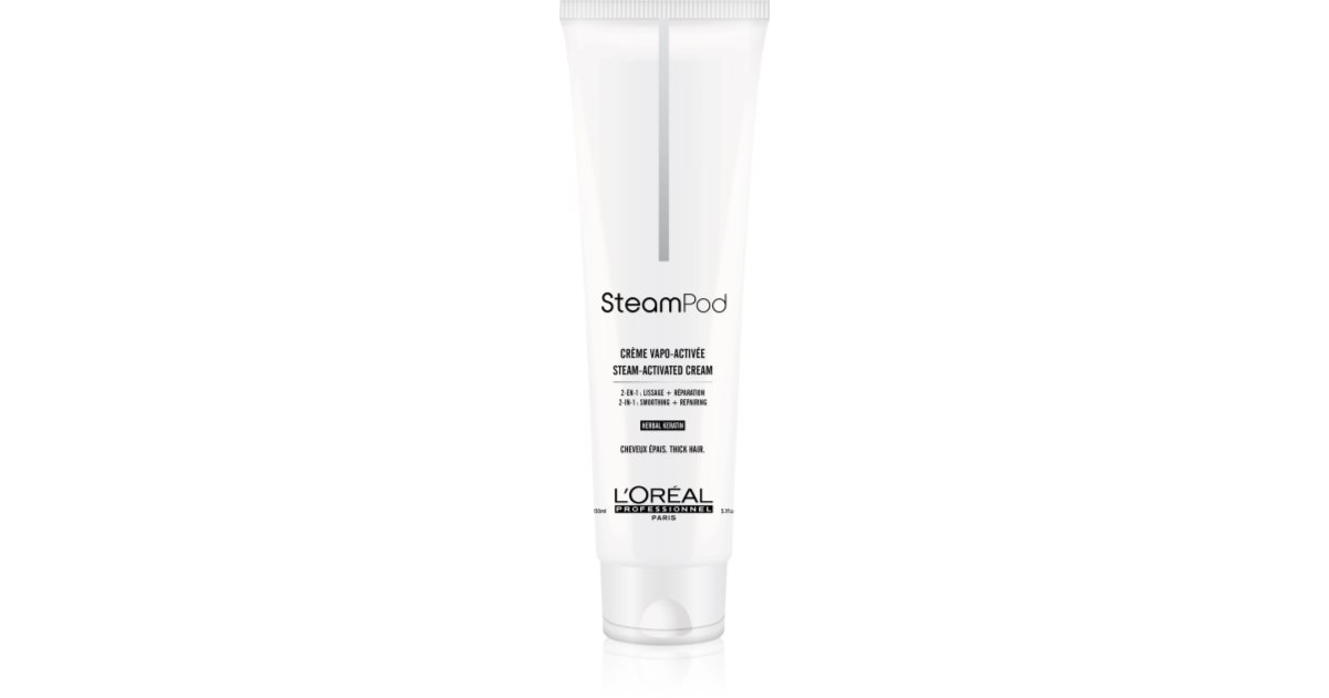 L’Oréal Professionnel Steampod Smoothing and Plumping Cream For Heat ...