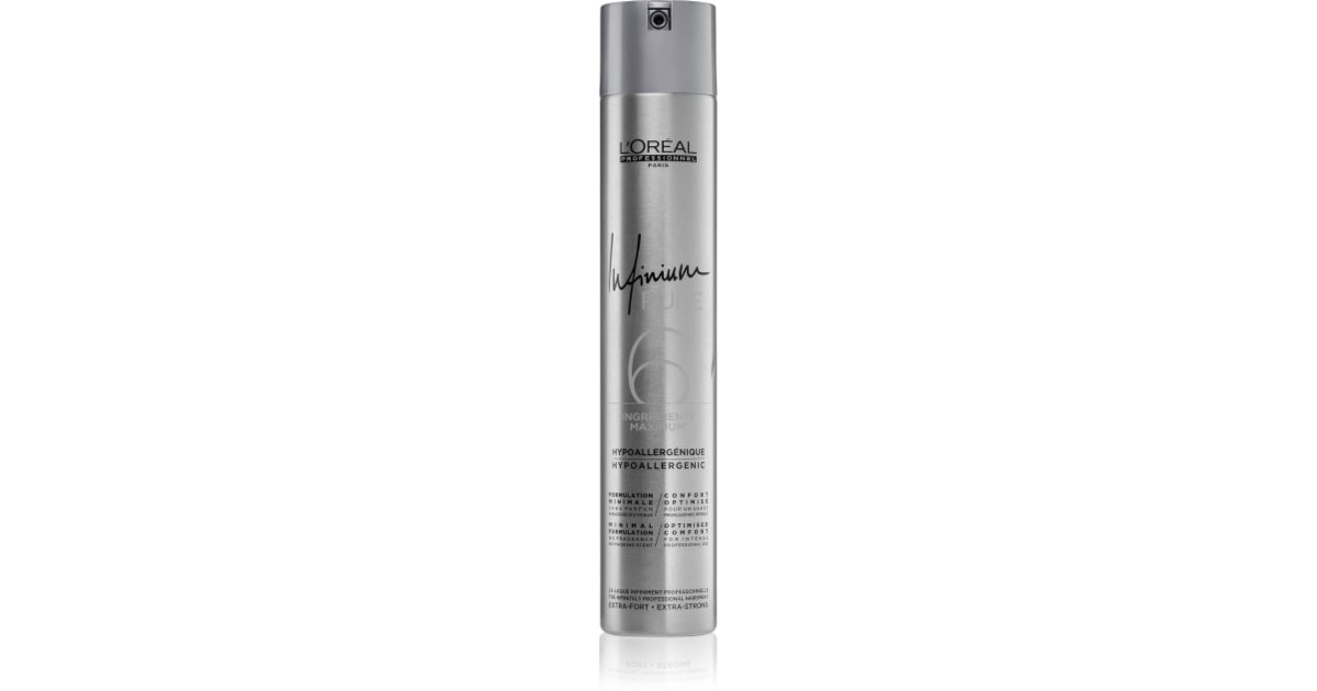 L’Oréal Professionnel Infinium Pure hypoallergenic hair spray with ...