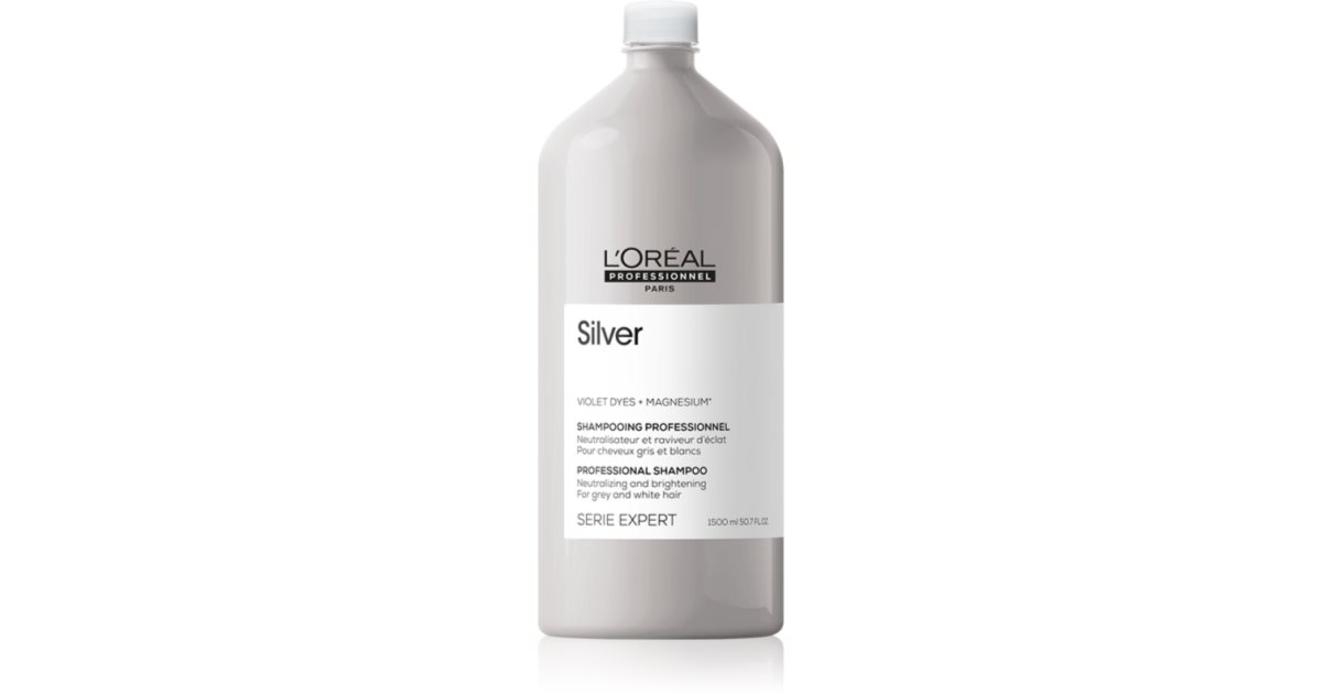 L’Oréal Professionnel Serie Expert Silver silver shampoo for grey hair ...