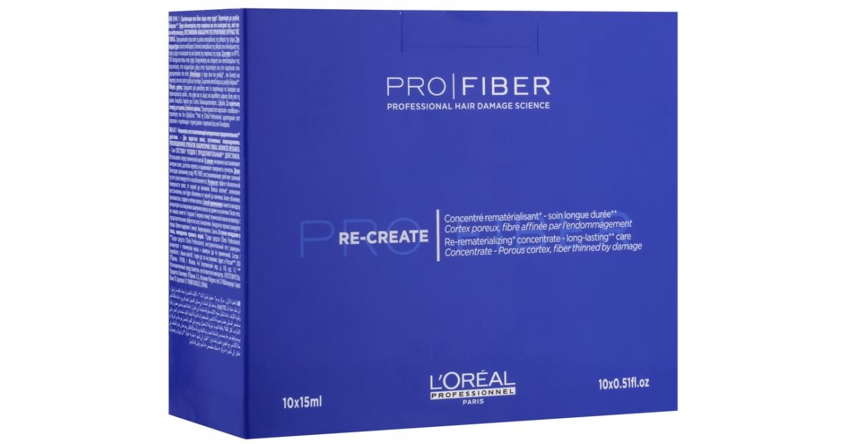 L’Oréal Professionnel Pro Fiber Re-Create koncentrovaná péče pro jemné ...