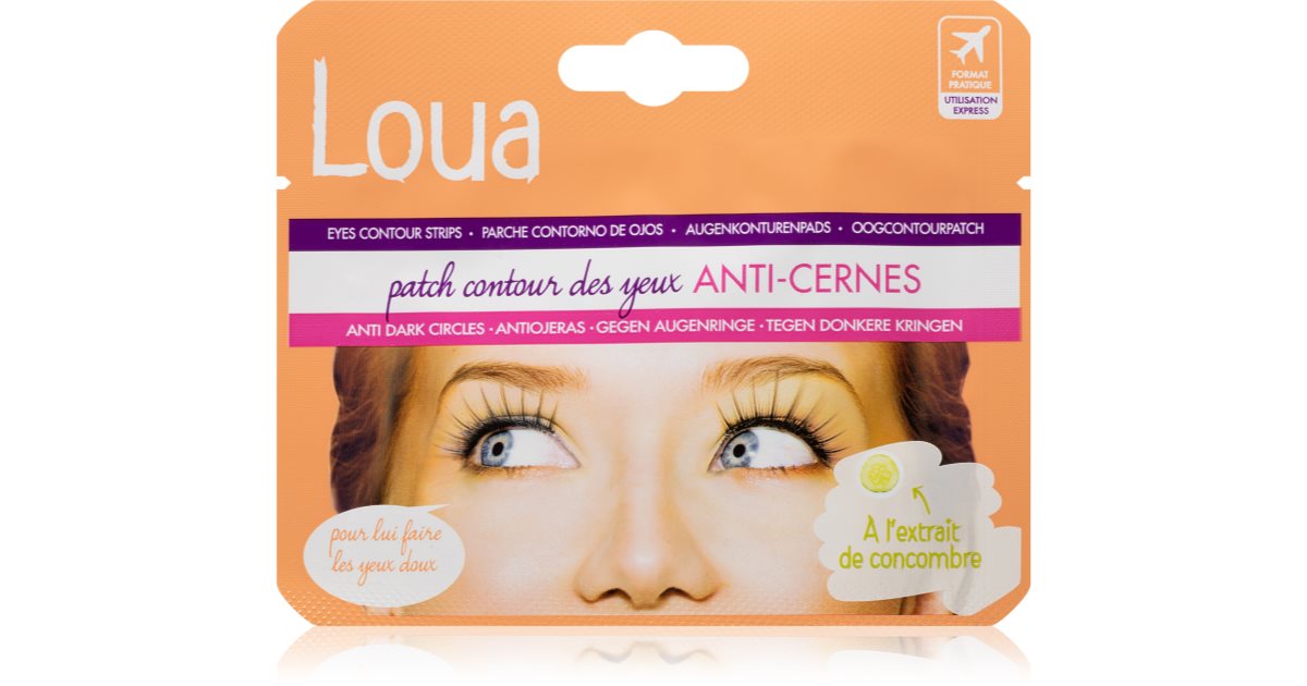Loua Eyes Contour Strips Anti Shadow Acu maska tumšo loku mazināšanai ...