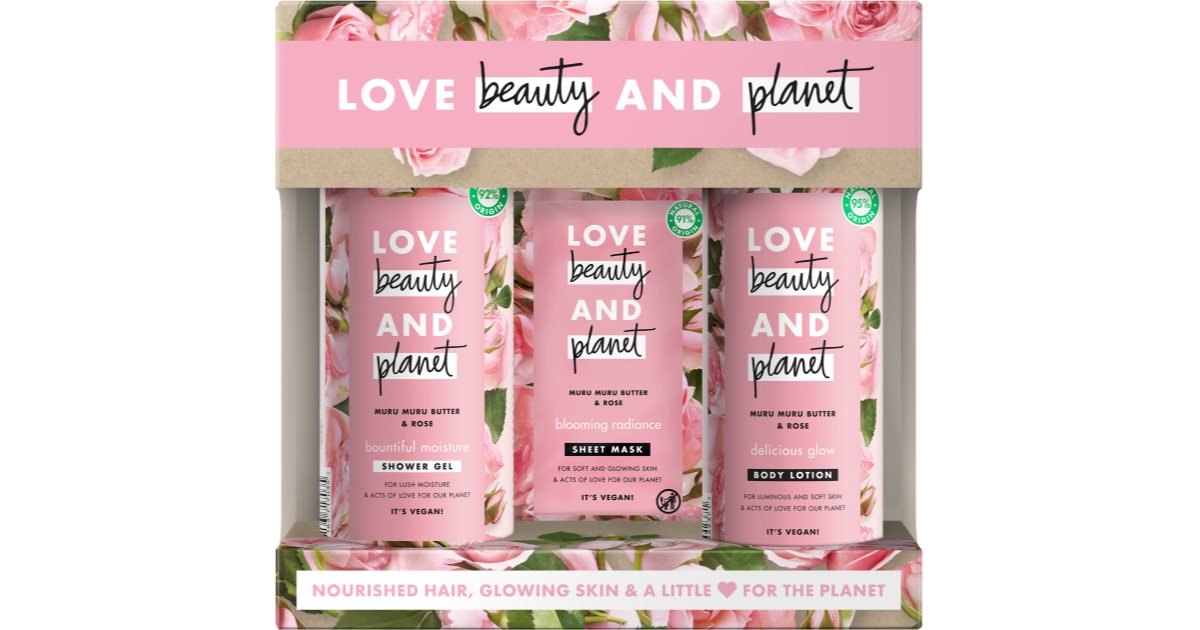 Love Beauty & Planet Blooming Radiance Muru Muru Butter & Rose ...