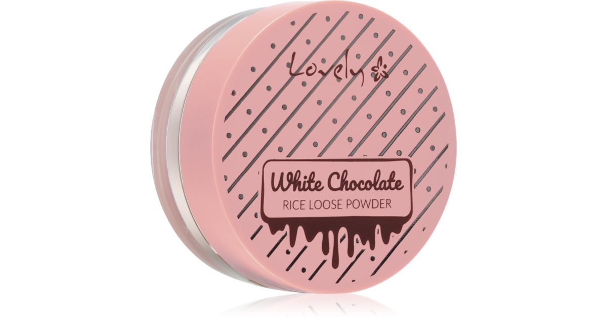 Lovely White Chocolate Rice Powder poudre fixante libre | notino.be