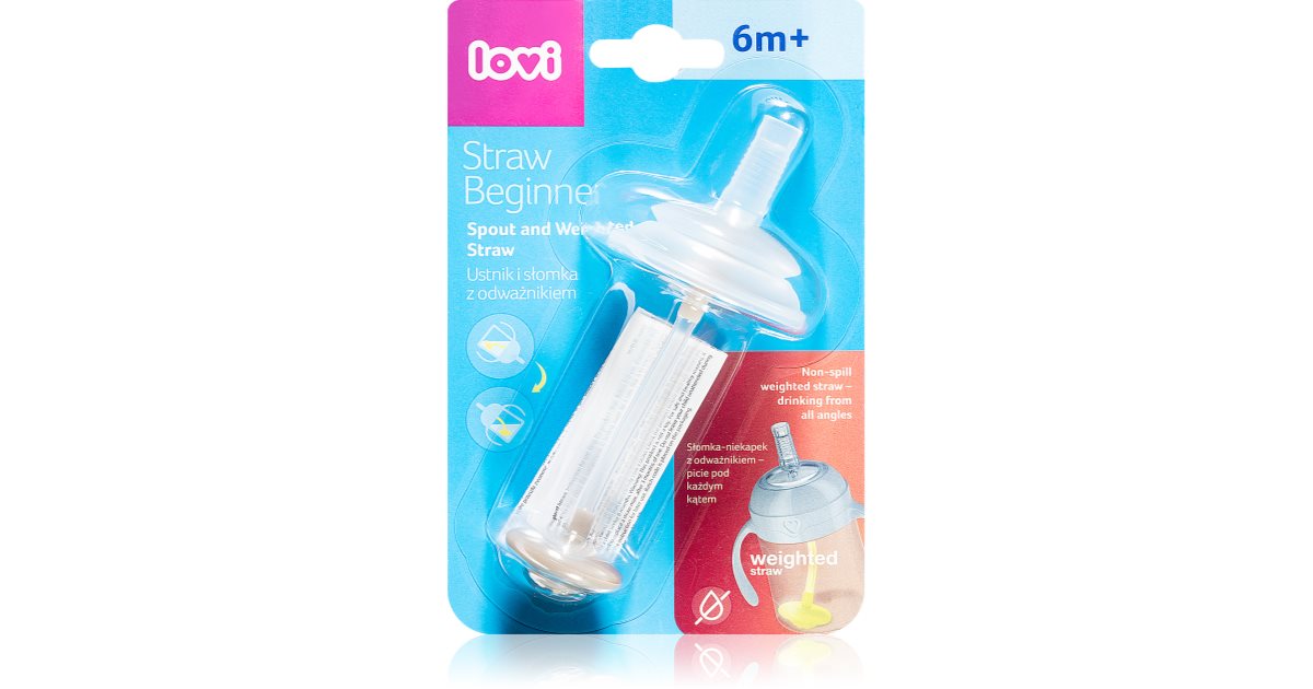 LOVI Straw Ersatz-Strohalm mit Gewichten ️ notino.de