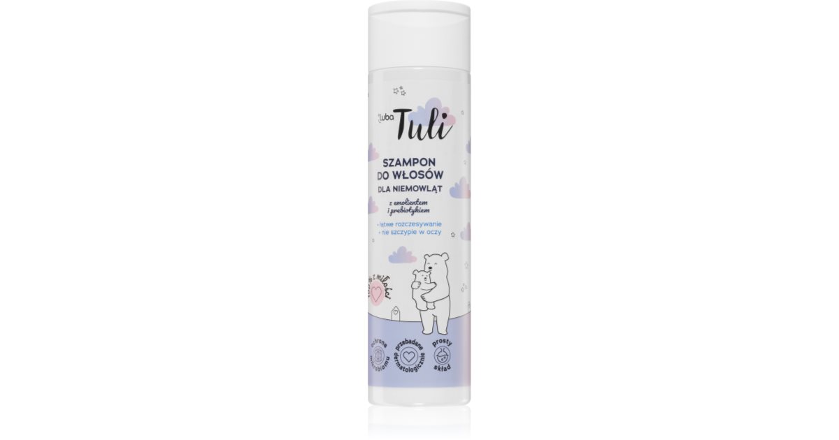 Luba Tuli kids’ shampoo with softener and prebiotics for children from ...