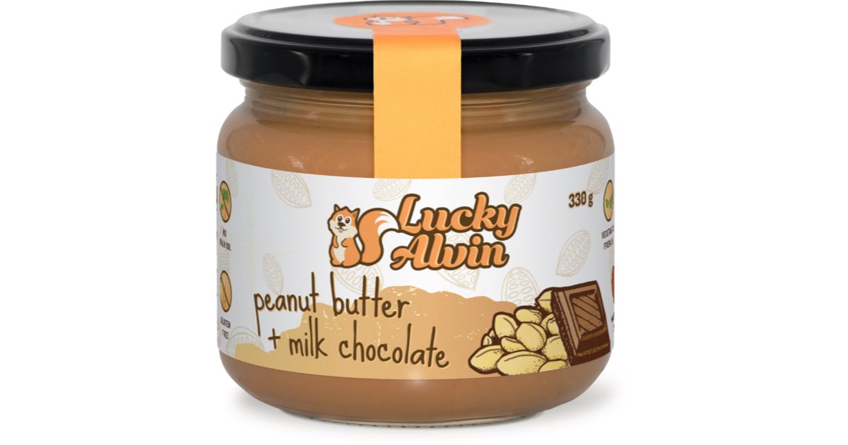 Lucky Alvin Peanut Butter + Milk Chocolate | notino.pl