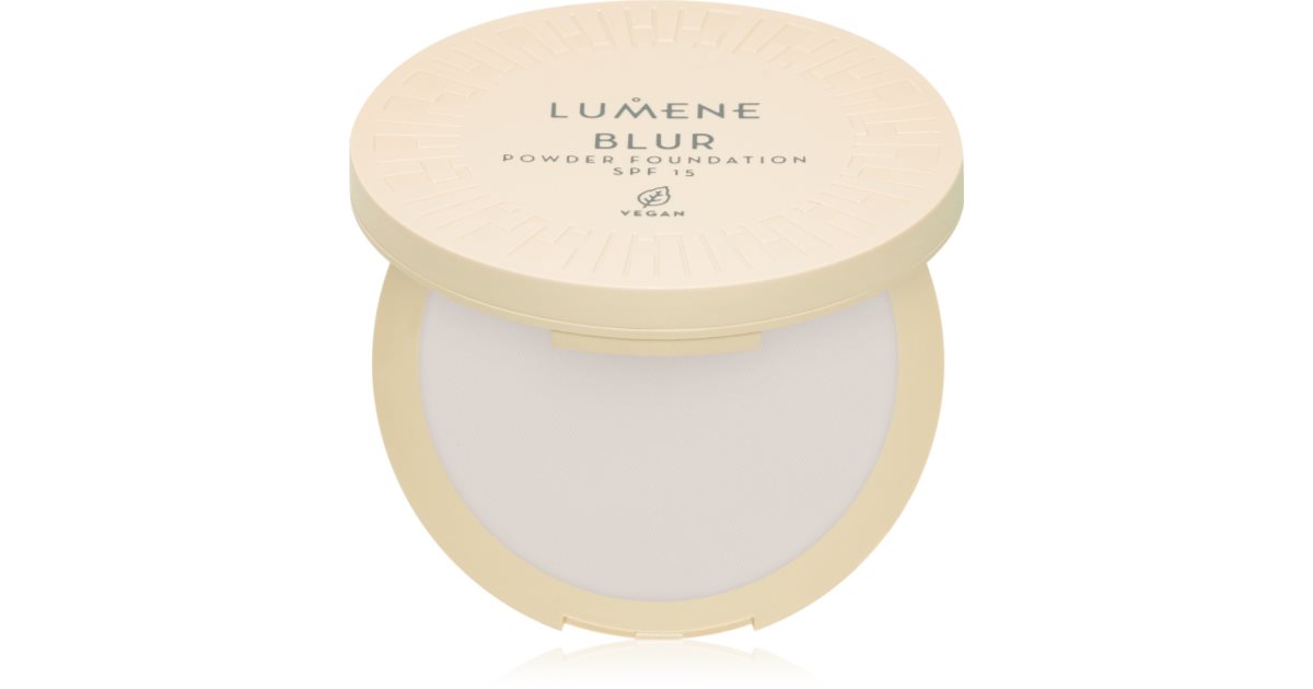 Lumene Blur poudre compacte et fond de teint 2 en 1 SPF 15 | notino.fr