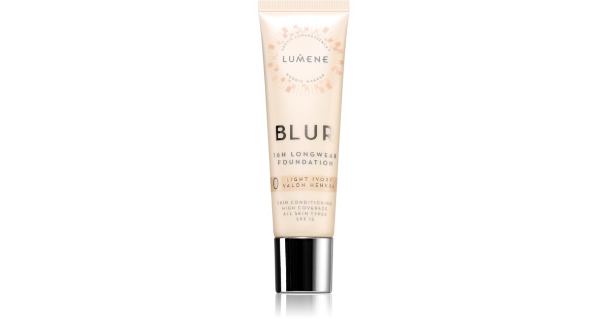 Lumene Blur 16h Longwear long-lasting foundation SPF 15 Review | notino ...