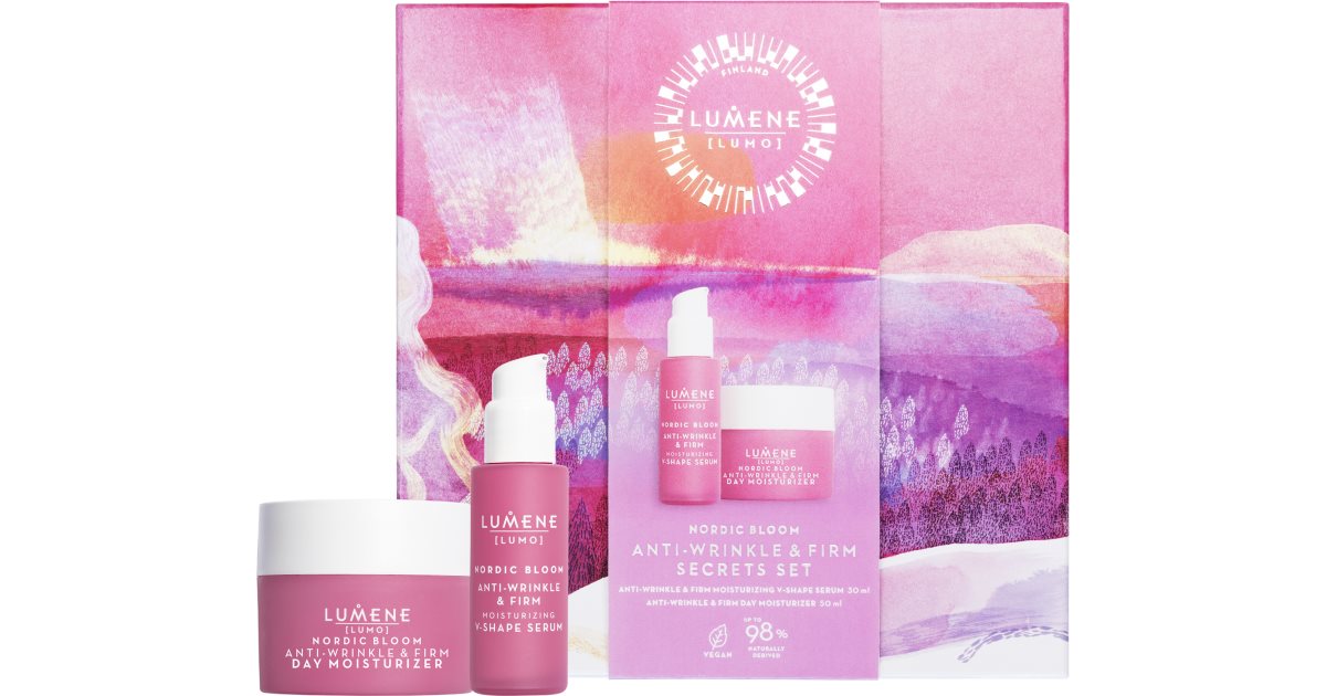 Lumene LUMO Nordic Bloom Gift Set (with anti-wrinkle effect) | notino.ie