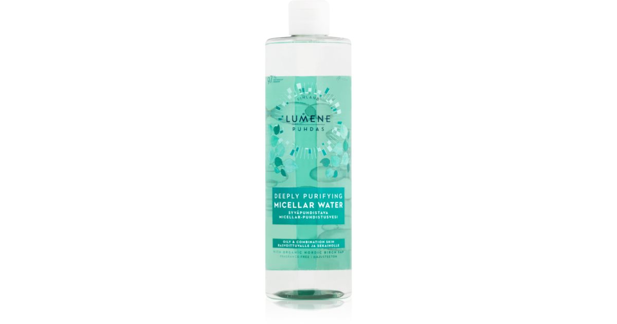 Lumene Deeply Purifying [PUHDAS] Micellar Water for oily and ...