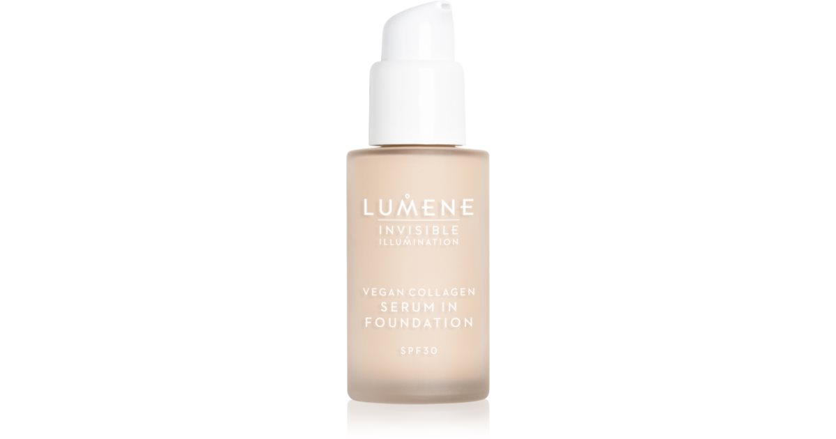 Lumene Invisible Illumination Vegan Collagen Serum in Foundation ...