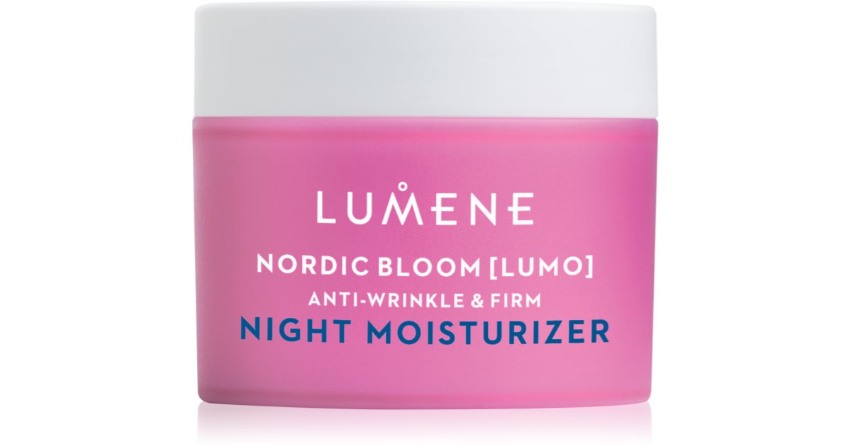 Lumene Nordic Bloom [LUMO] Anti-wrinkle & Firm Night Cream against All ...