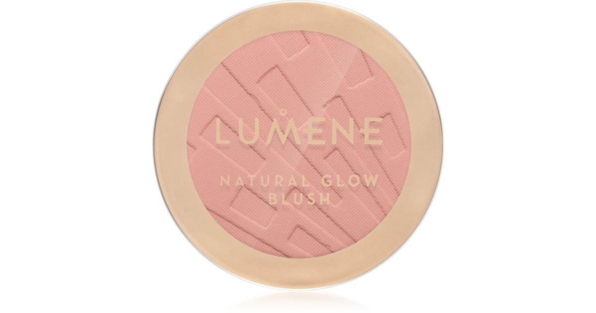 Lumene Natural Glow Kompakt-Rouge mit Matt-Effekt