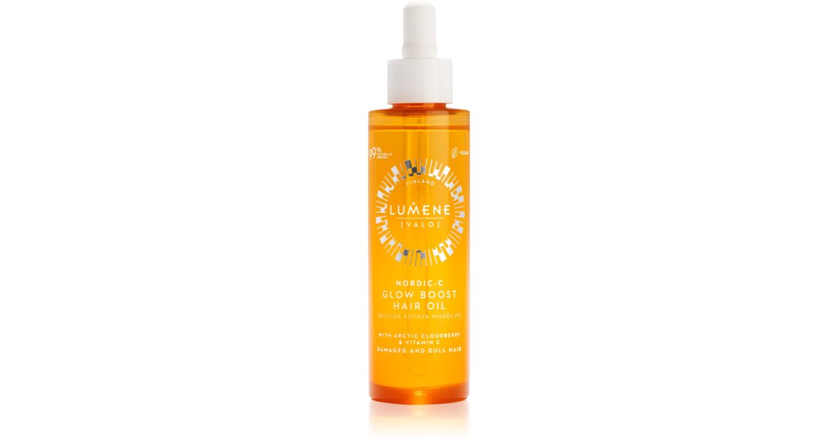 Lumene Nordic-C [VALO] Glow Boost strengthening and brightening oil for ...