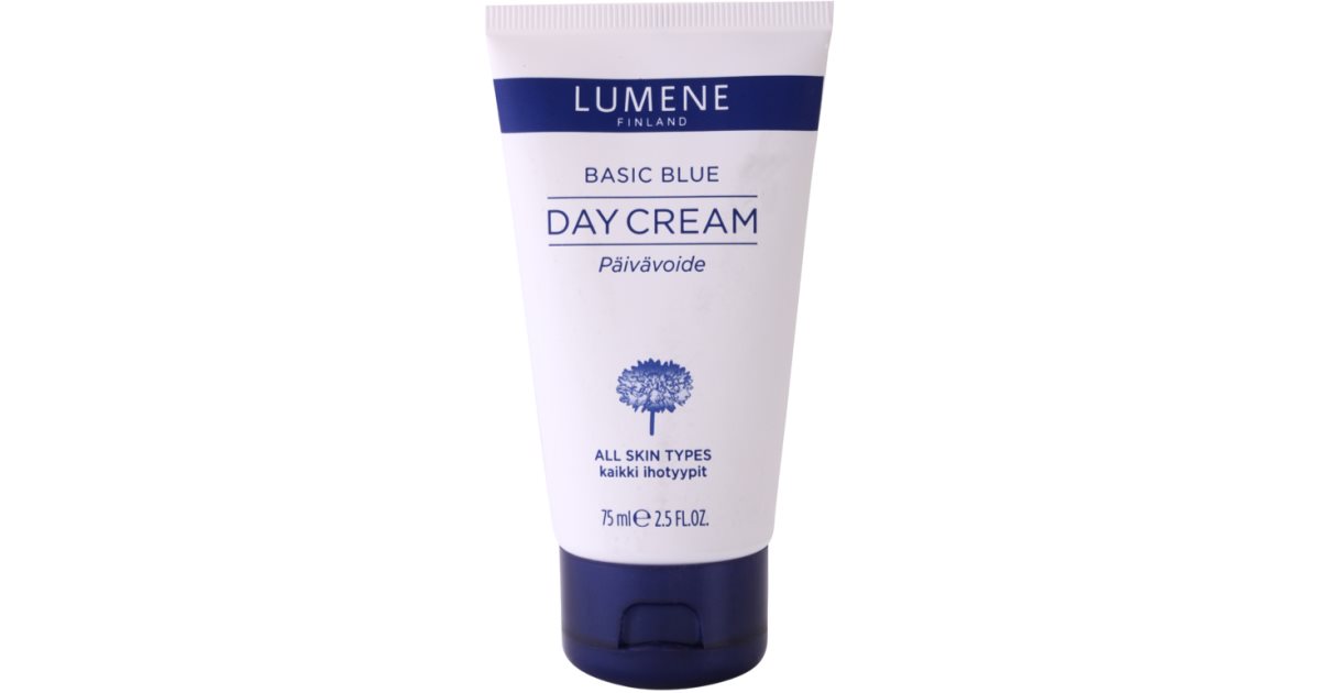 Lumene Basic Blue дневен крем за всички типове кожа на лицето | notino.bg