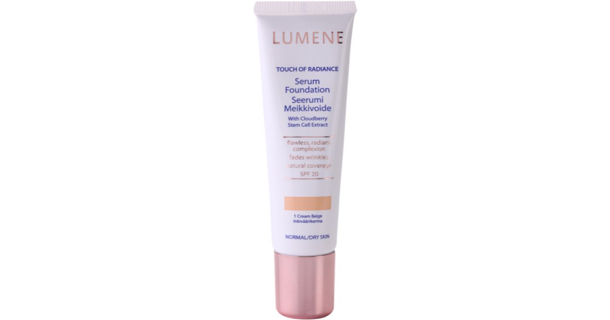 Lumene Touch of Radiance роз'яснюючий тональний крем для природнього ...