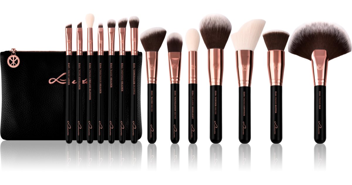 Luvia Cosmetics Essential Brushes Black Diamond Penselen Set | notino.nl