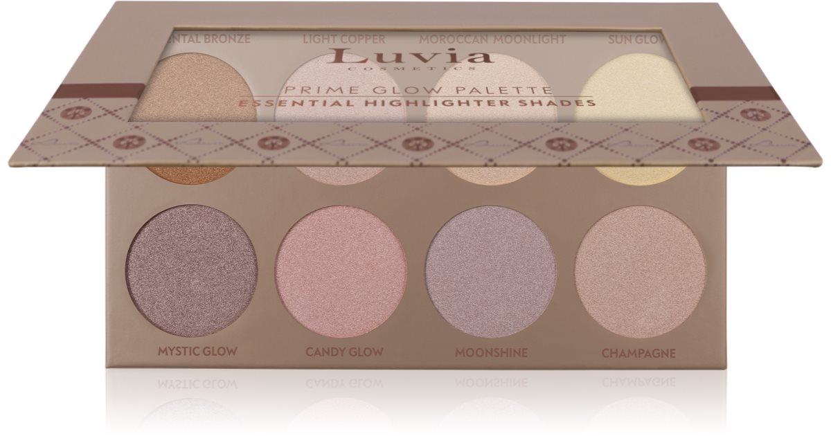 Luvia Cosmetics Prime Glow Vol. 1 highlighter palette | notino.co.uk