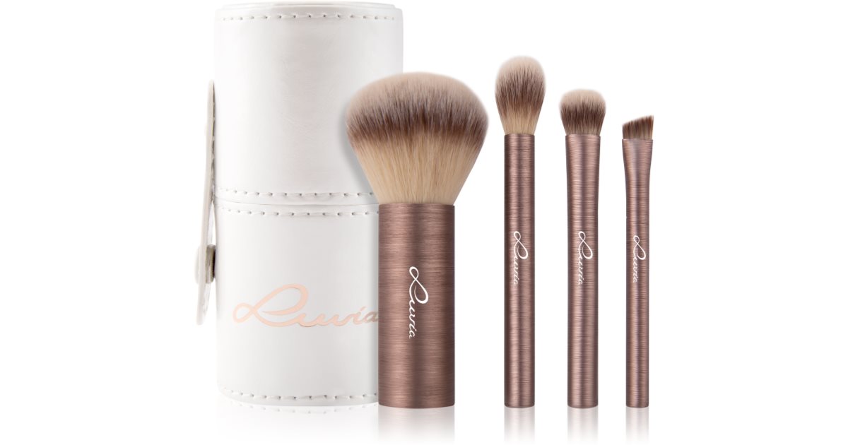 Luvia Cosmetics Prime Vegan Mini Set av borstar Resa | notino.se