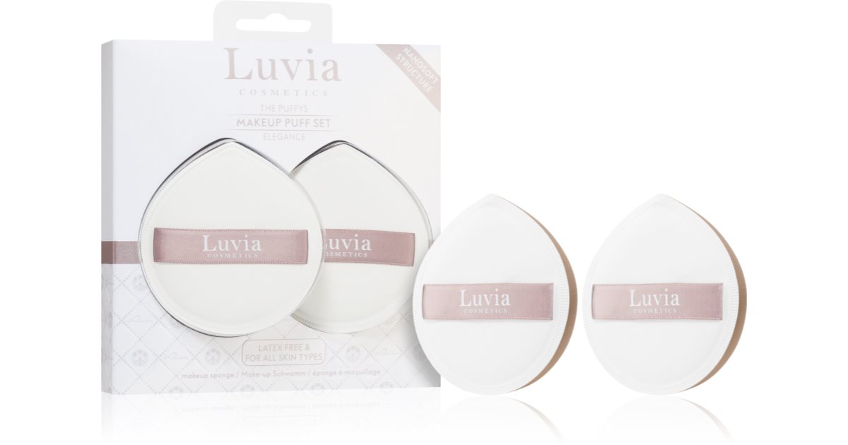 Luvia Cosmetics The Puffys Makeup Puff Set houppette | notino.fr