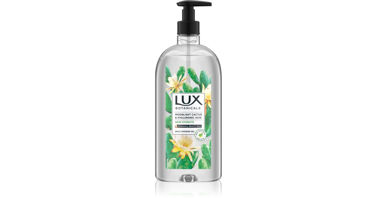 Lux Moonlight Cactus & Hyaluronic Acid Shower Gel gel de douche avec ...