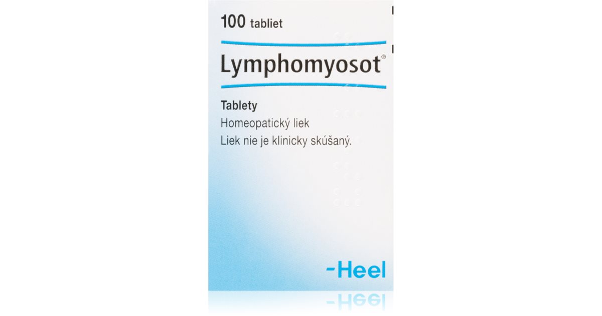 Lymphomyosot Lymphomyosot viaczložkový homeopatický liek tablety ...