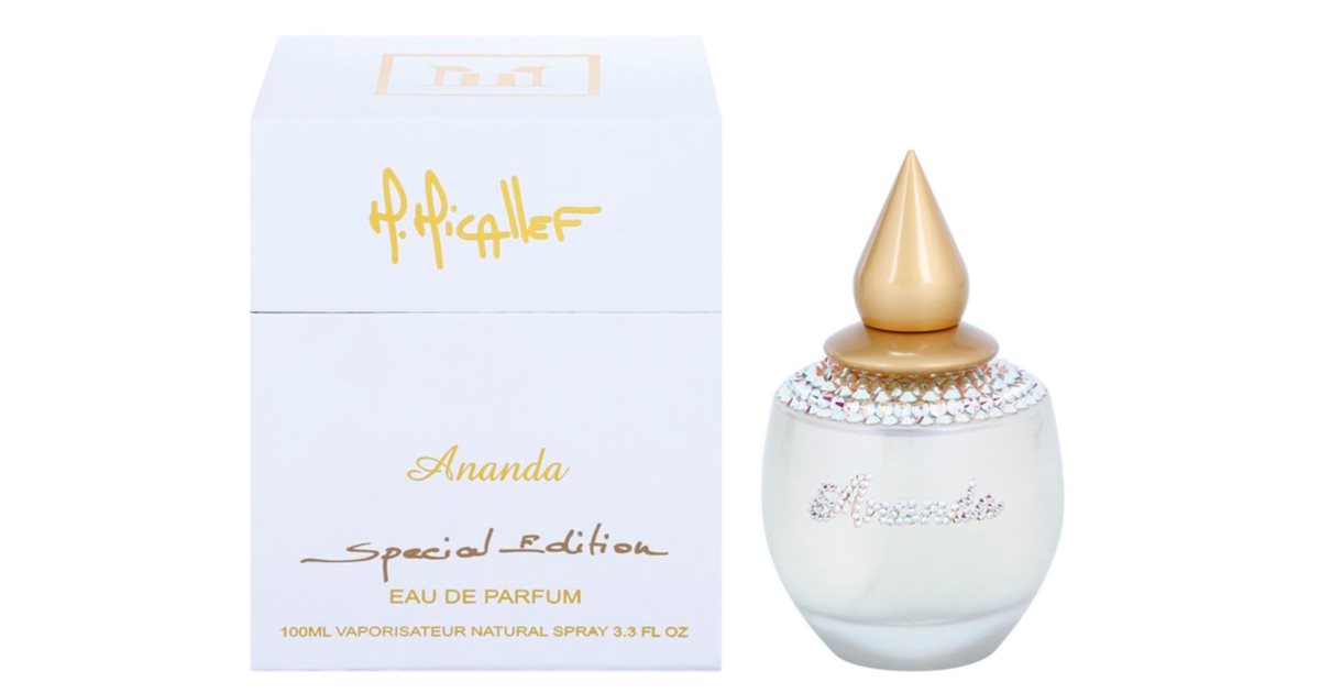 M. Micallef Ananda Special Edition eau de parfum pour femme 100 ml ...