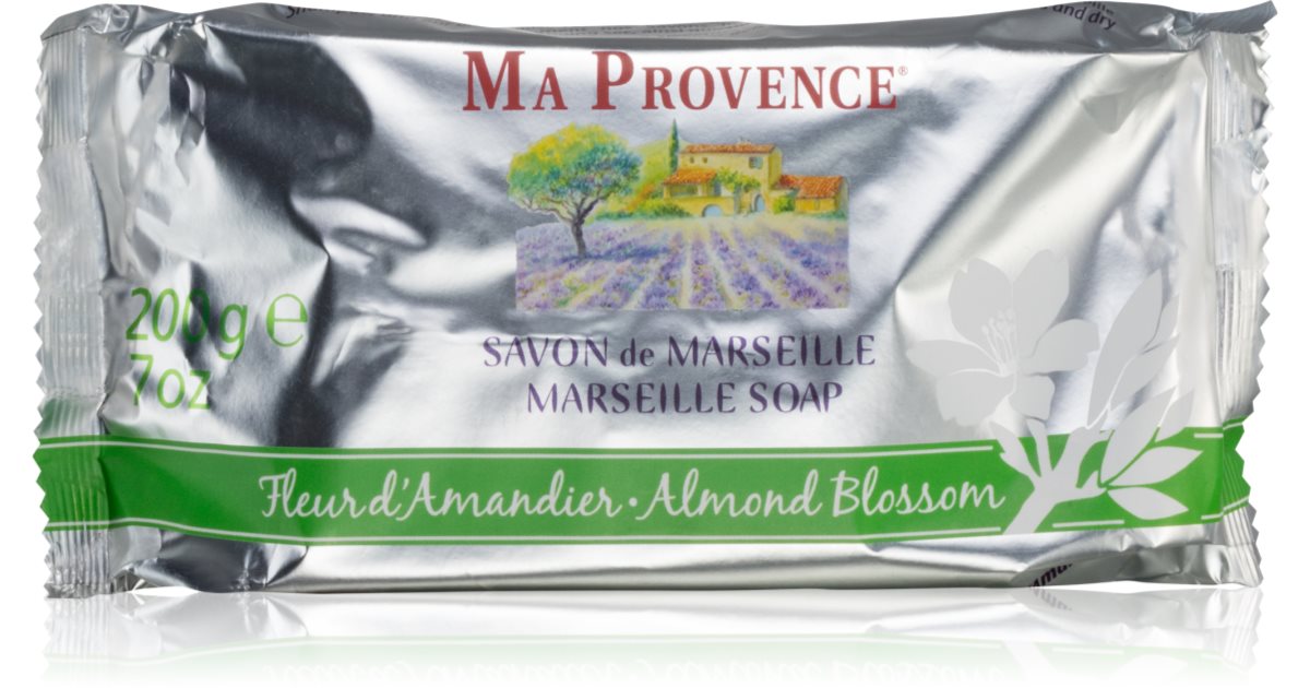 Ma Provence Almond Blossom Natural Bar Soap with soothing effect ...