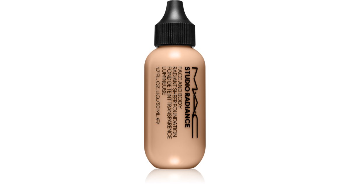 MAC Cosmetics Studio Radiance Face and Body Radiant Sheer Foundation ...