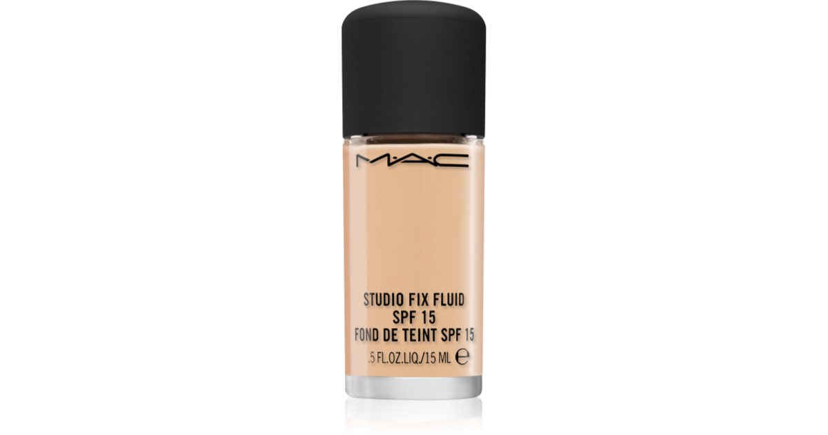 MAC Cosmetics Mini Studio Fix Fluid fond de teint matifiant SPF 15 ...