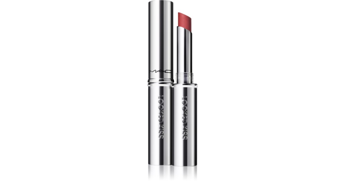 MAC Cosmetics Locked Kiss 24h Lipstick ultra matt long-lasting lipstick ...