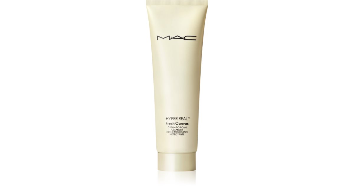 MAC Cosmetics Hyper Real Cream-To-Foam Cleanser hydrating cleansing ...