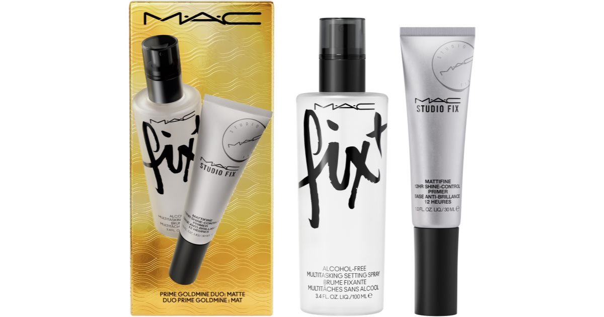 MAC Cosmetics Studio Fix Prime Goldmine Duo lahjasetti täydelliseen ...