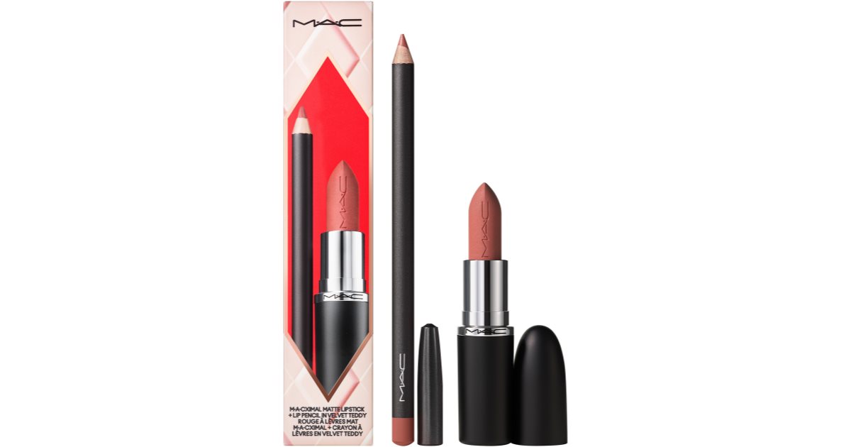 MAC Cosmetics Holiday Topsy-Teddy Lip Kit Coffret cadeau lèvres | notino.fr