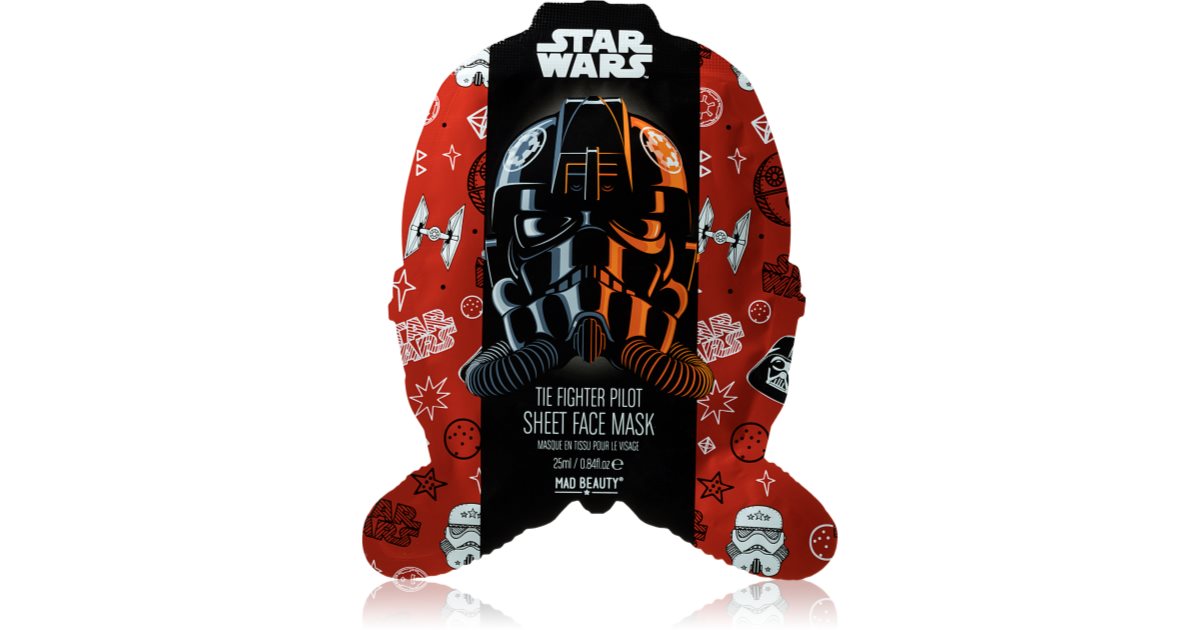 Mad Beauty Star Wars The Fighter Pilot moisturising face sheet mask ...