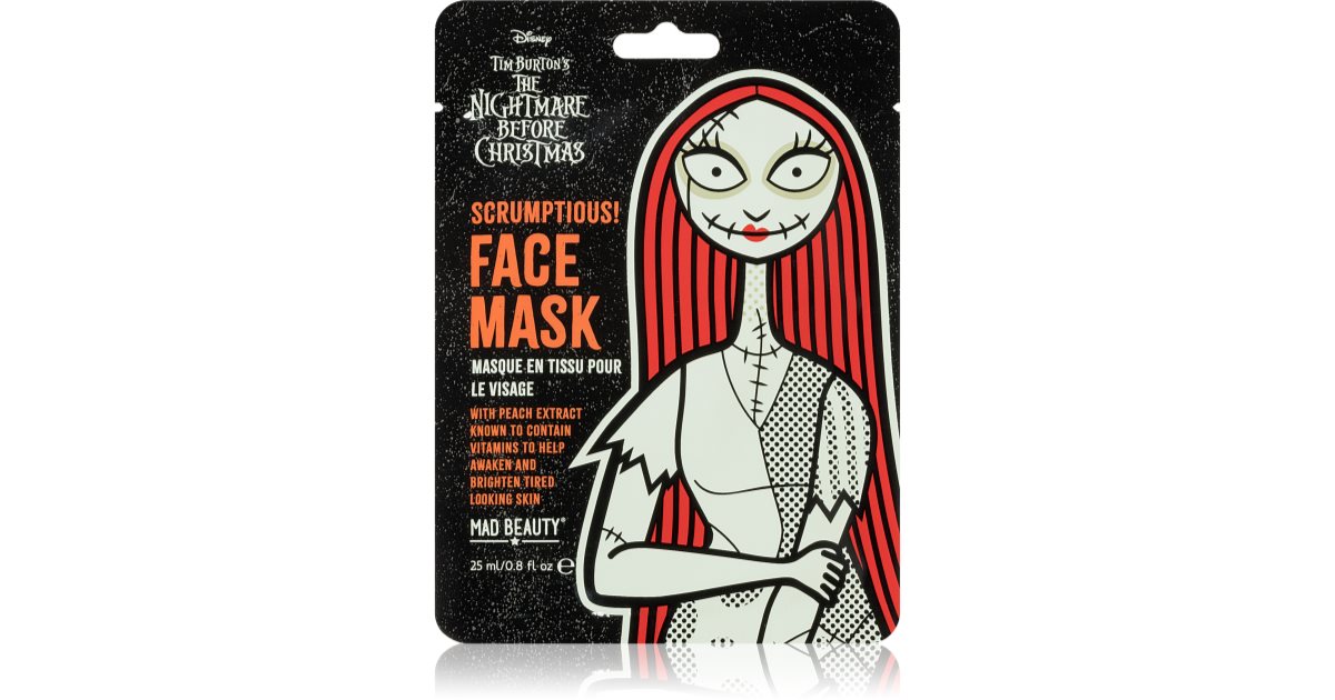 Mad Beauty Nightmare Before Christmas Sally Brightening Face Sheet Mask ...