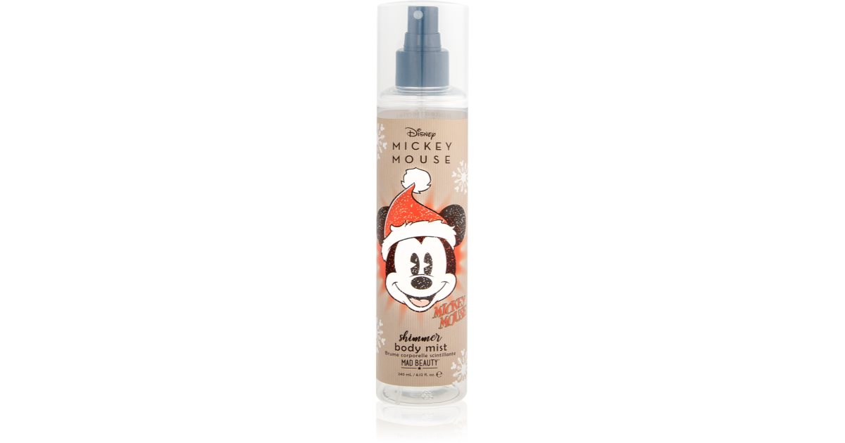 Mad Beauty Mickey Mouse Jingle All The Way spray corpo con glitter ...