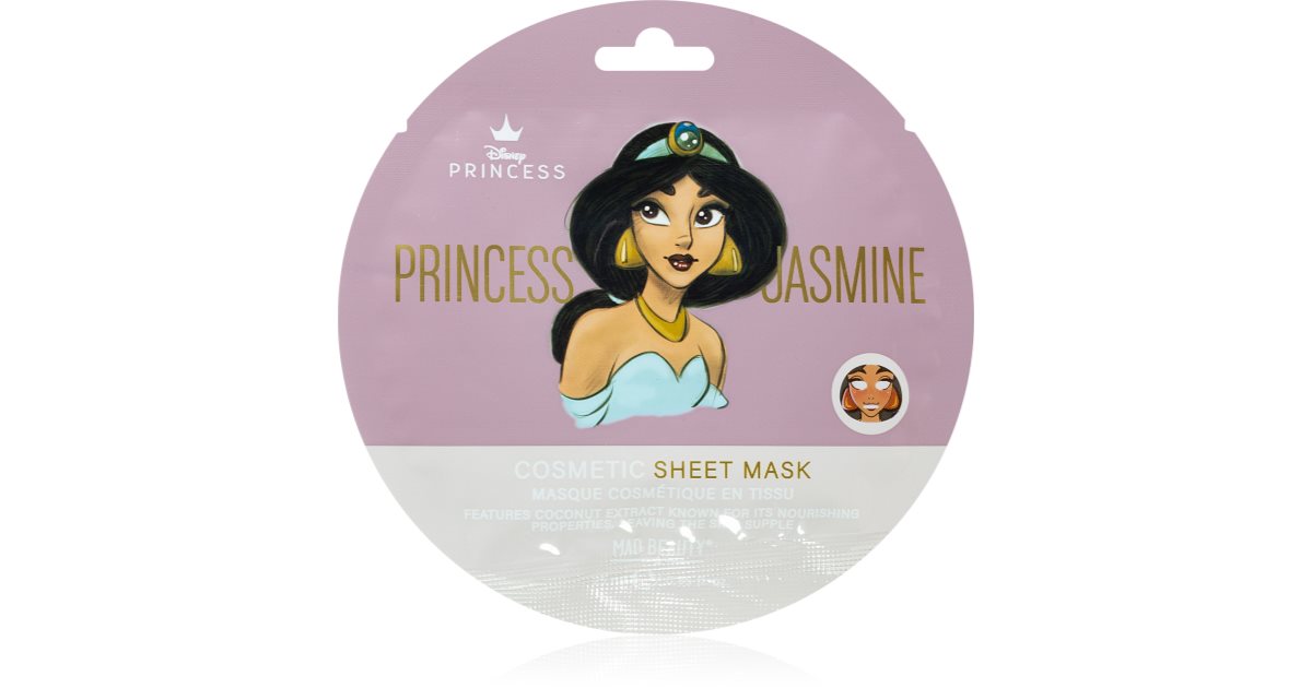 Mad Beauty Disney Princess Jasmine nourishing face sheet mask | notino.ie
