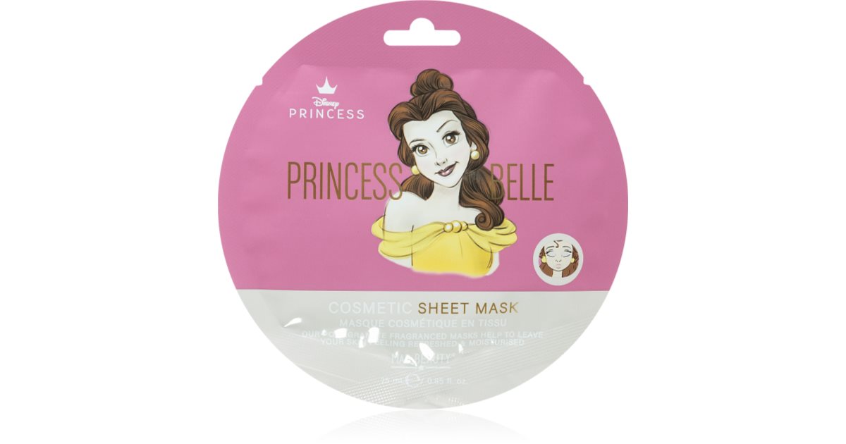 Mad Beauty Disney Princess Belle Moisturising face sheet mask | notino.ie