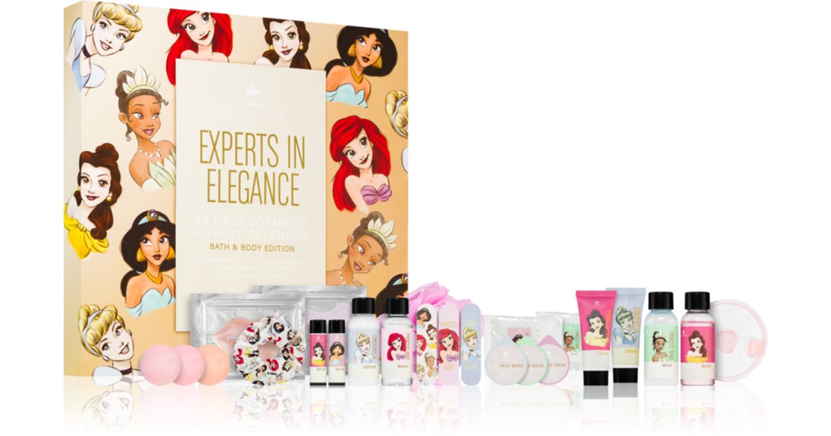 Mad Beauty Disney Princess Experts In Elegance calendrier de l'Avent ...