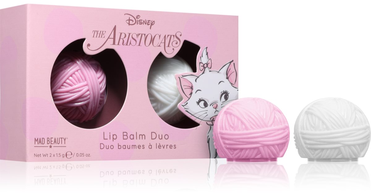 Mad Beauty The Aristocats baume à lèvres duo | notino.fr