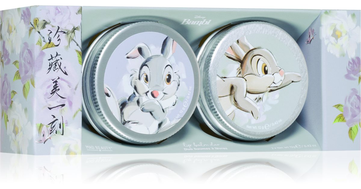Mad Beauty Disney Bambi Thumper balsamo idratante labbra duo | notino.it